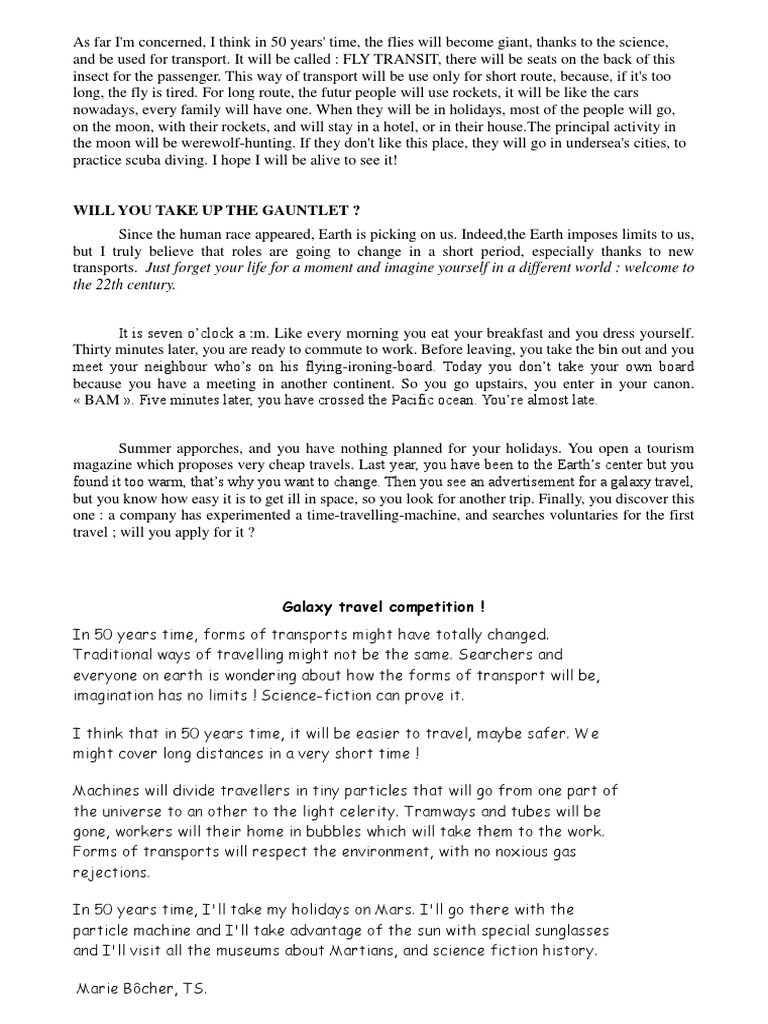 Galaxy Writing Competition | PDF | Mars | Interplanetary Spaceflight