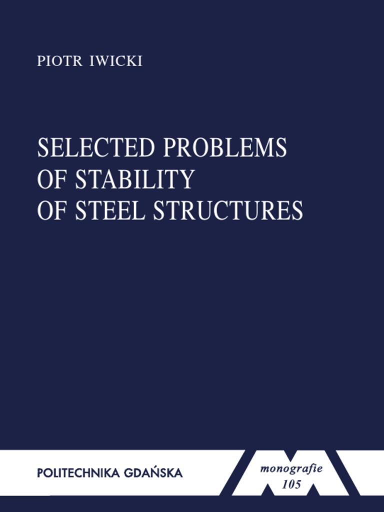 Stability Steel Structures | PDF | Buckling | Truss