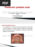 Post-Dam in Complete Dentures | PDF | Dentures | Nature