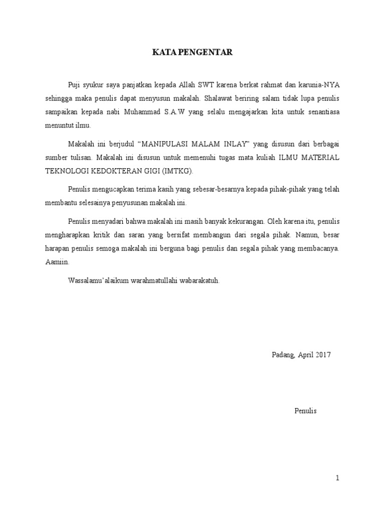 Malam Inlay | PDF | Sains & Matematika