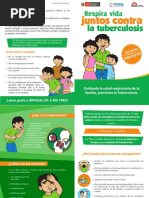 TRÍPTICO Tuberculosis | PDF | Tuberculosis | Epidemiología