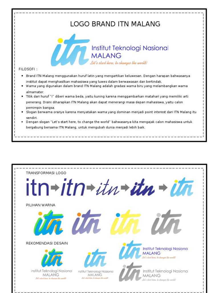 Logo Brand Itn Malang 1 | PDF