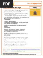 Anansi and The Pot of Beans | PDF | Anansi | Foods