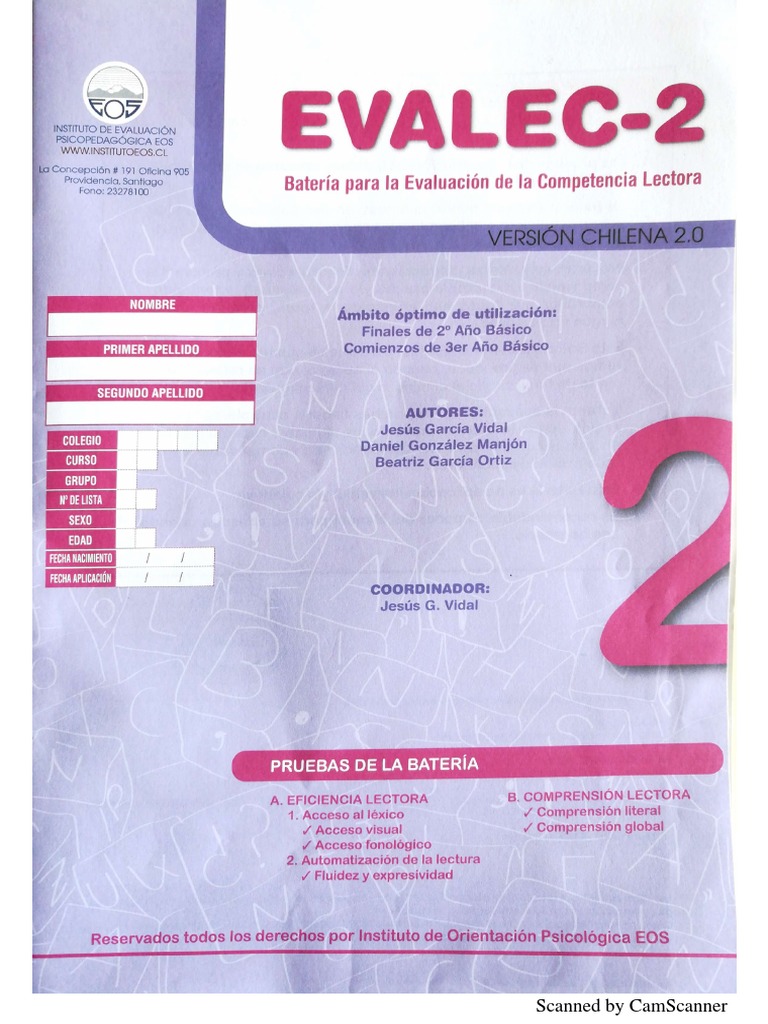 Evalec 2 | PDF