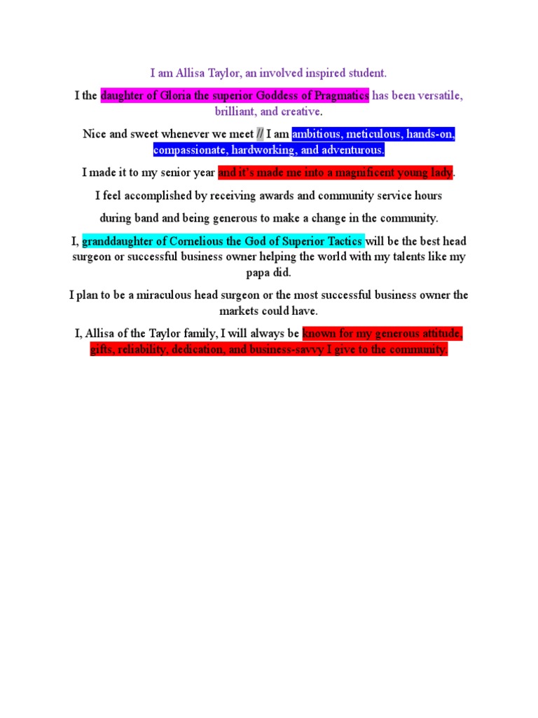 Allisa Taylors Beowulf Boast Poem | PDF