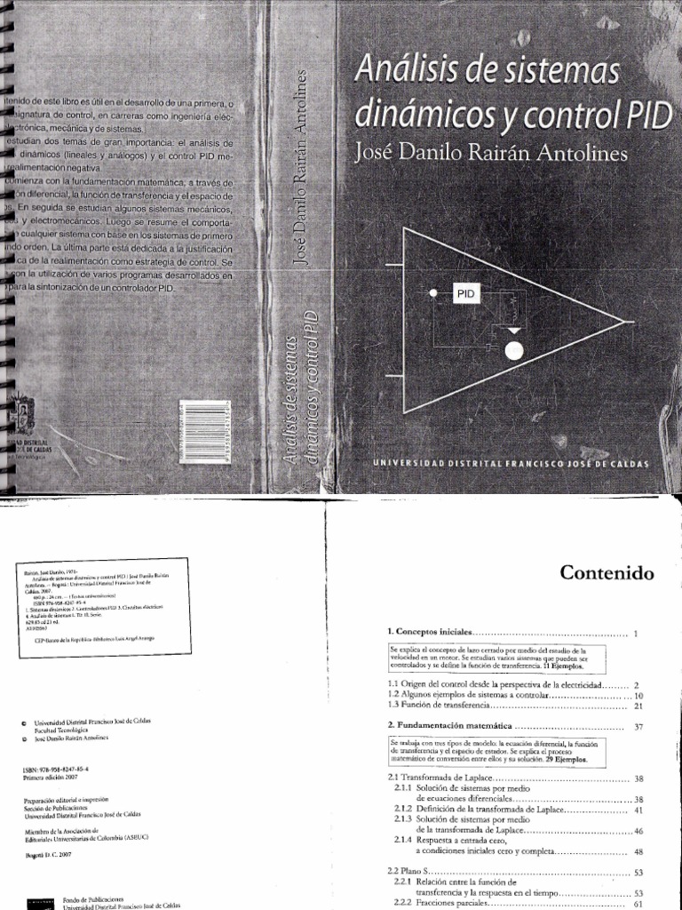 Análisis de Sistemas Dinamicos y Control PID (José Danilo Rairán ...