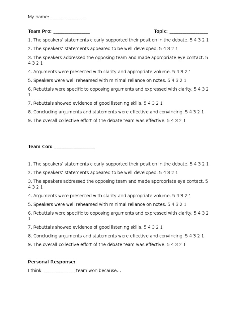 Debate Assessment and Peer | Download Free PDF | Epistemology ...