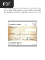 Fill Out Your Magic Check | PDF | Self-Improvement