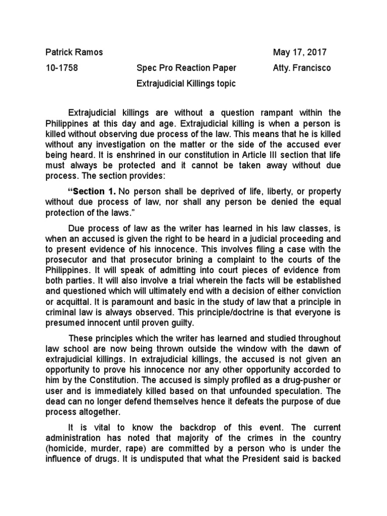 "Section 1. No Person Shall Be Deprived of Life, Liberty, or Property ...