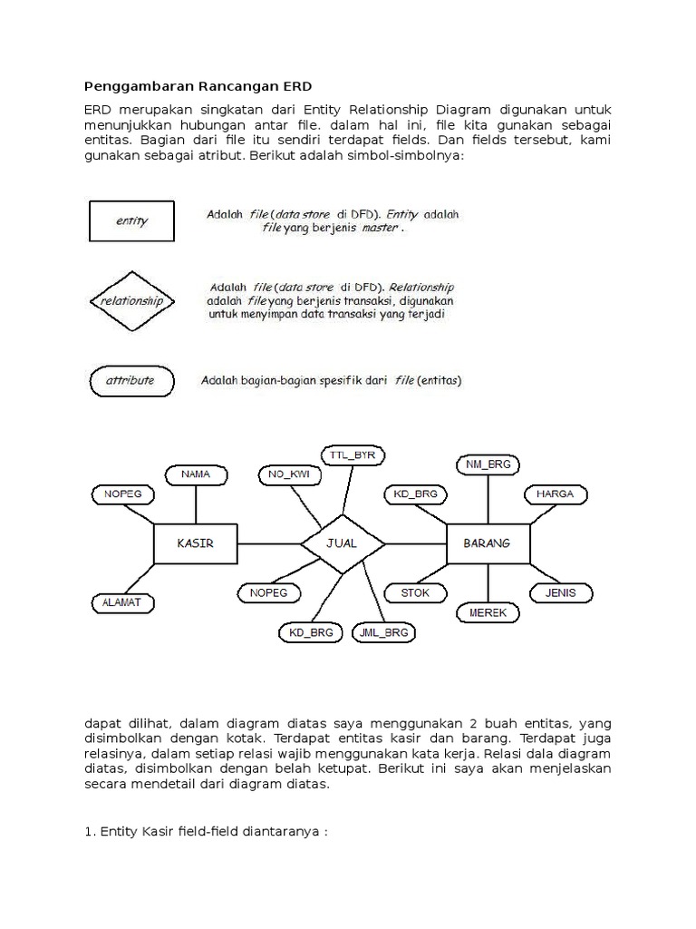 Panduan Dasar ERD untuk Pemula | PDF | Bisnis