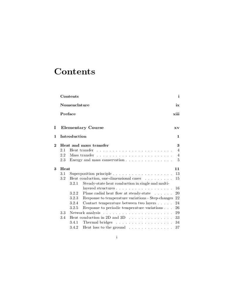 Building Physics Overview PDF | PDF