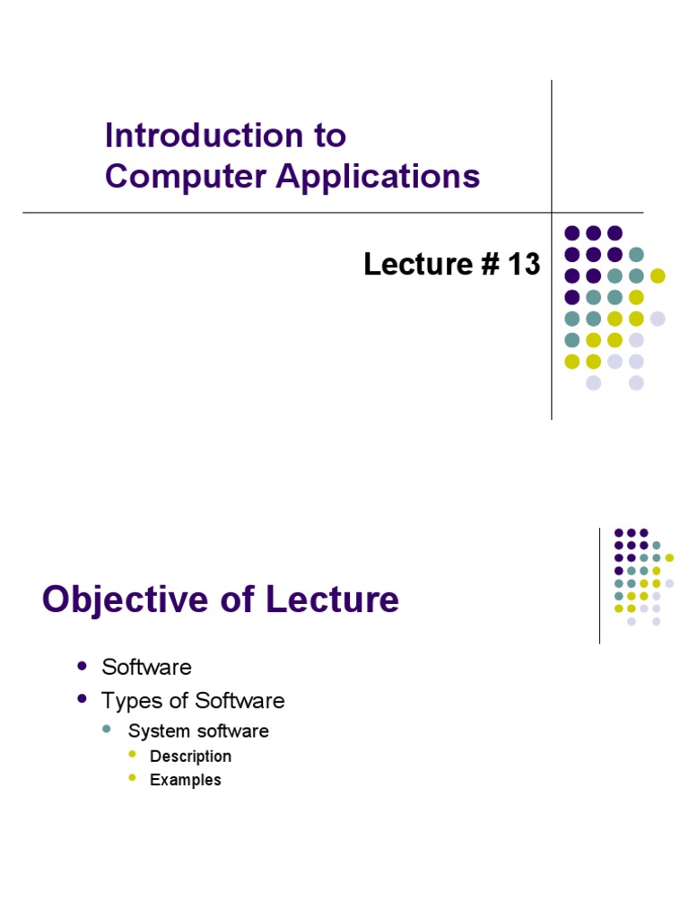 An Overview of System Software Including Operating Systems, Device Drivers, and Utility Programs ...