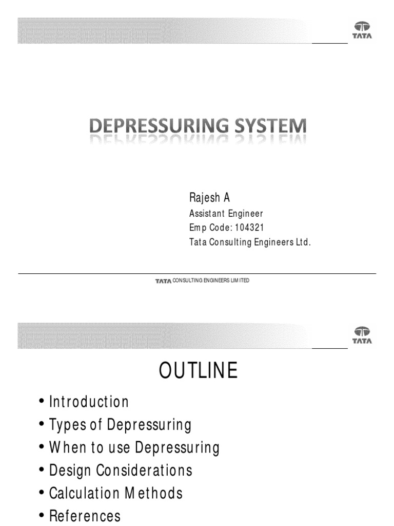 Depressuring Systems PDF | PDF | Pressure | Liquids