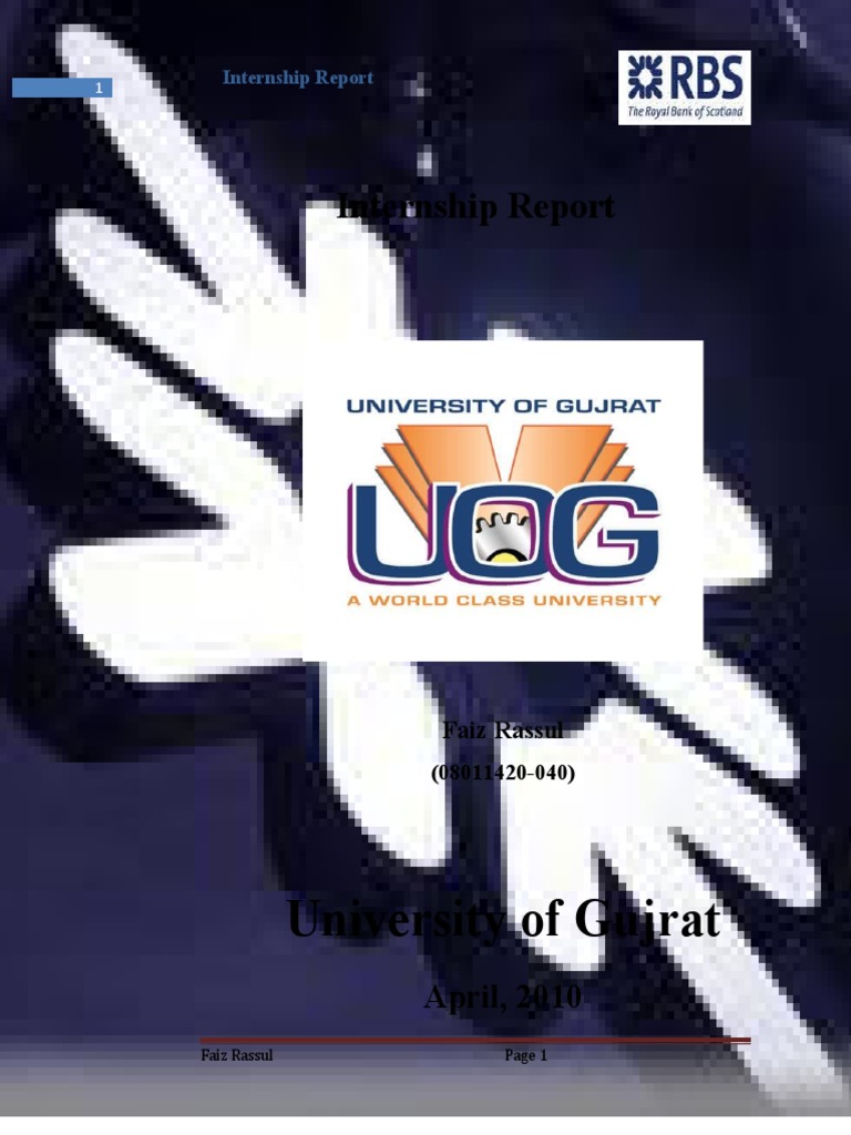 RBS Internship Report | PDF | Banks | Credit