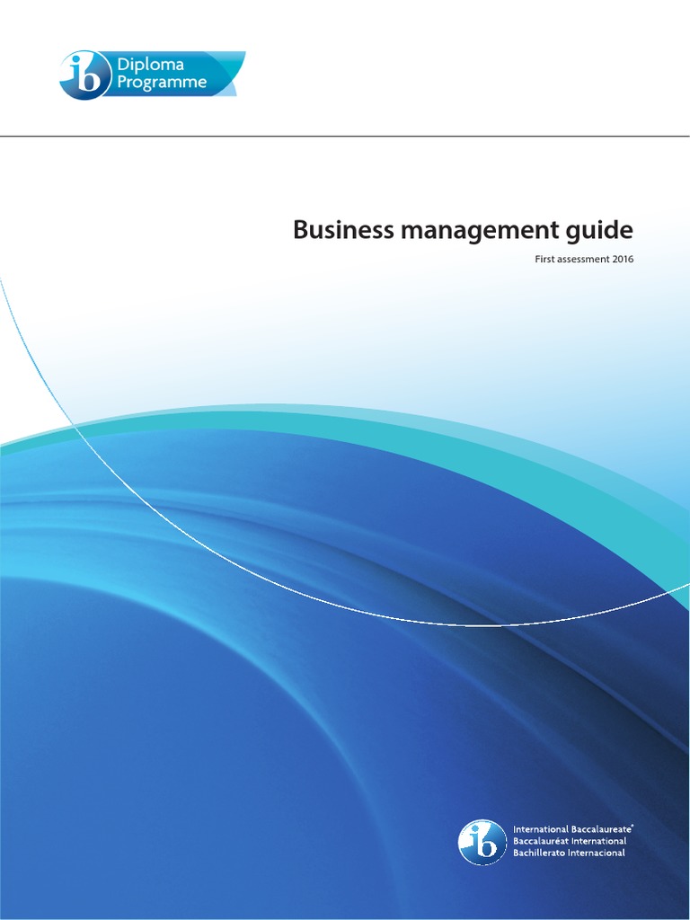 IB-Business-Management Guide PDF | Download Free PDF | Strategic ...