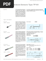 Sensors Pt100 TF Datasheet e ZIEHL-1 | PDF | Electrical Resistance And ...