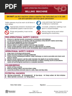 Sop Concrete Mixer | PDF | Personal Protective Equipment | Nature