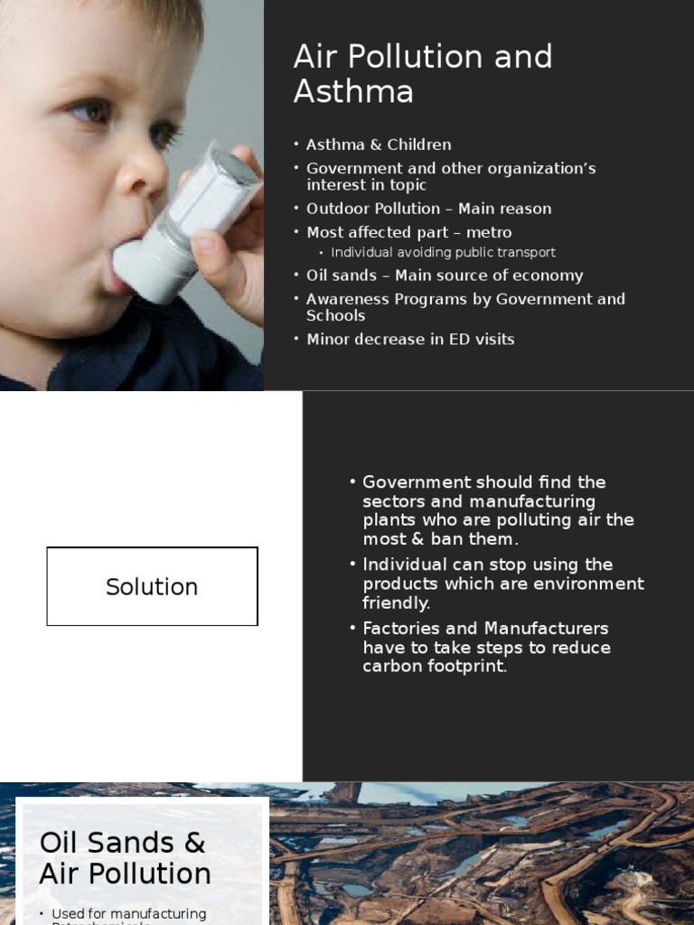 Air Pollution and Asthma | PDF