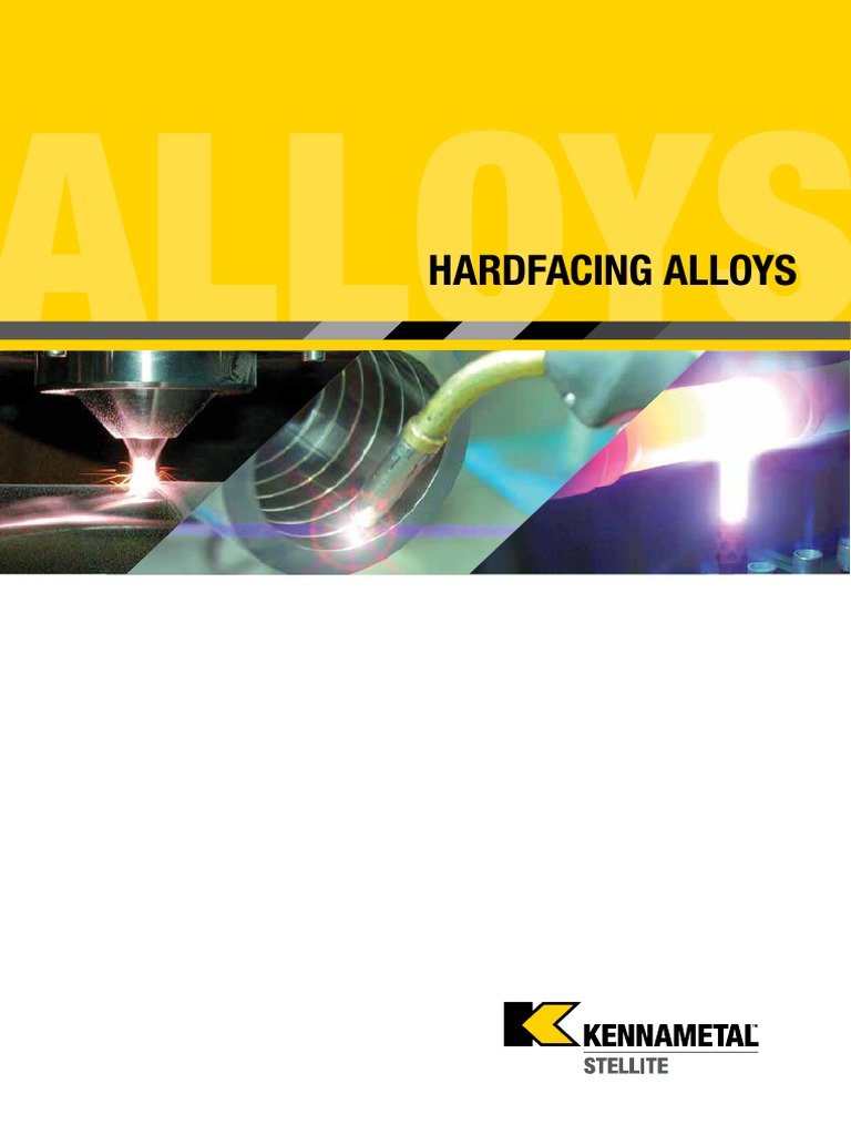 Stellite Hardfacing Alloys | PDF | Welding | Construction