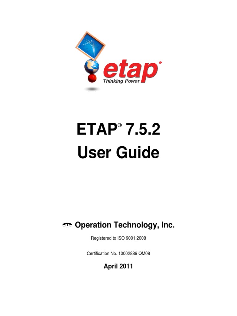 ETAP User Guide 7.5.2 | PDF | Electric Power Transmission | Direct Current