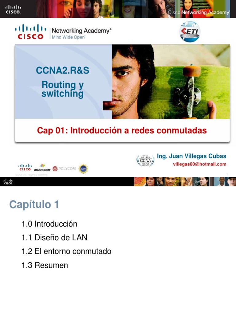 CCNA2 RS Cap01 | PDF | Conmutador de red | Certificaciones de Cisco