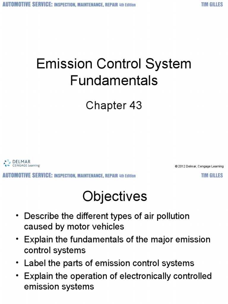 Emission Control System | PDF | Exhaust Gas | Combustion