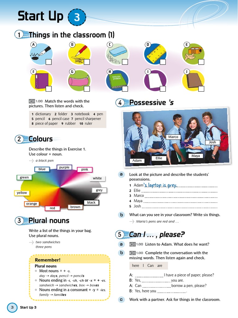 Interactive Student Book 1 Start Up | PDF | Language Families ...