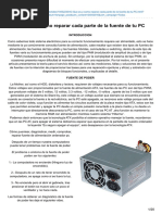 Fallas en Las Fuentes de Poder | PDF | Rectificador | Transformador