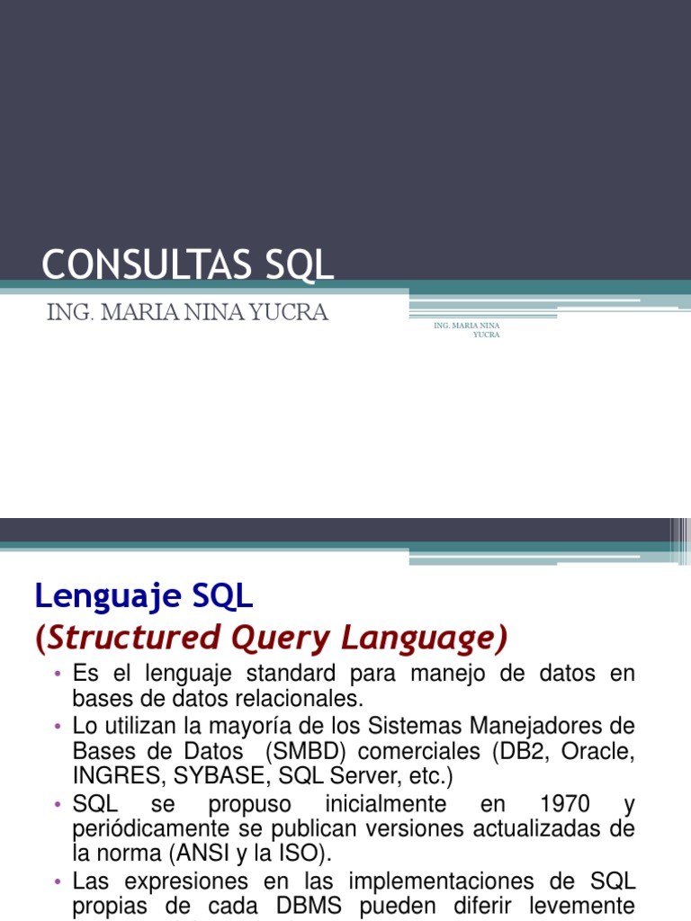 BdD2 Consultas | PDF | SQL | Gestión de la información