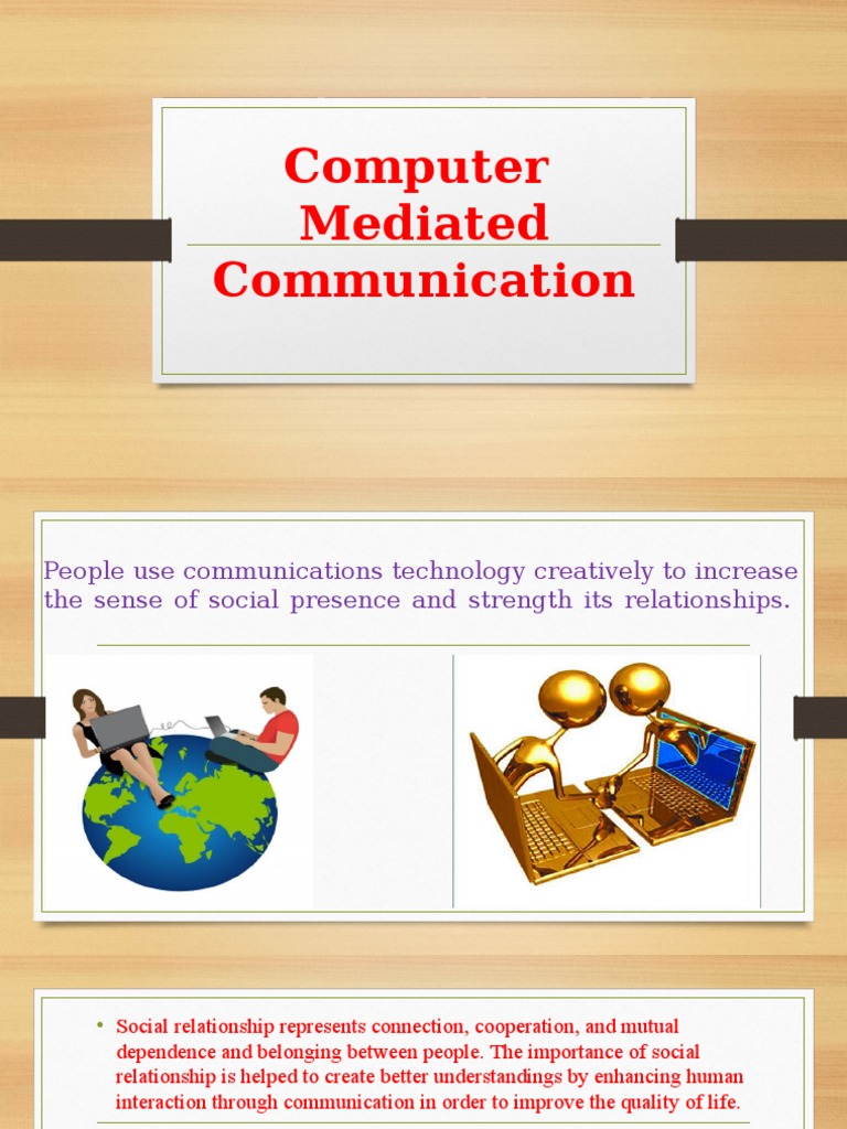 Computer-Mediated Communication | PDF | Social Media | Popular Culture ...