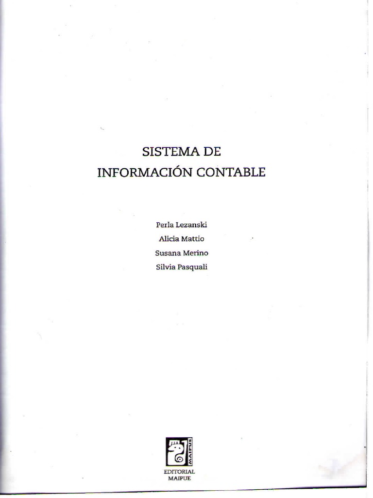 SISTEMA DE INFORMACION CONTABLE Parte1 | PDF