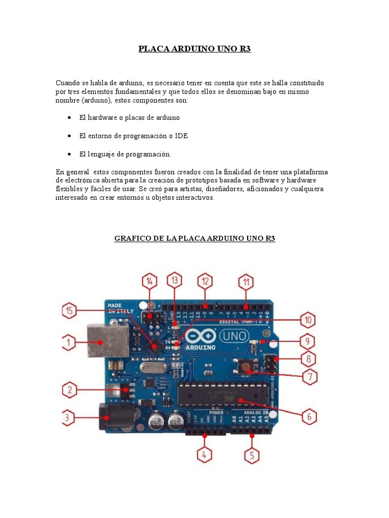 Placa Arduino Uno r3 | PDF | Arduino | USB