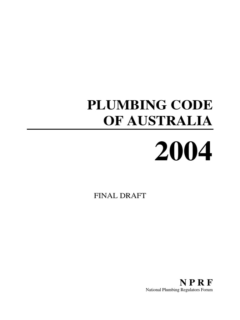 Australian Plumbing Code 2004 | PDF | Water Heating | Pipe (Fluid ...