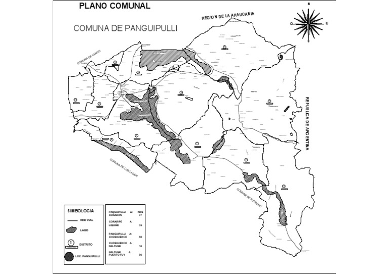 Plano Comunal Panguipulli | PDF