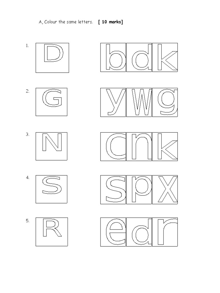 Primary School Exam Paper: English Language | PDF | Orthography | Writing