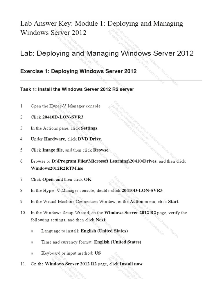 20410D-Lab Answer Key Module 1 Deploying and Managing Windows Server ...