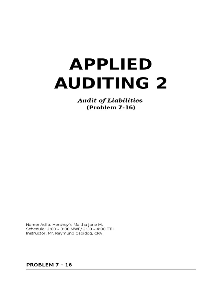 Aol 7-16 | PDF | Liability (Financial Accounting) | Fair Value
