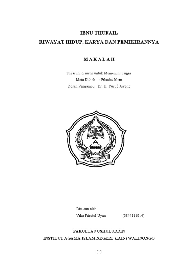 Ibnu Thufail | PDF