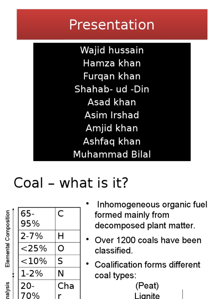 Coal Composition and Combustion Process | PDF | Combustion | Coal