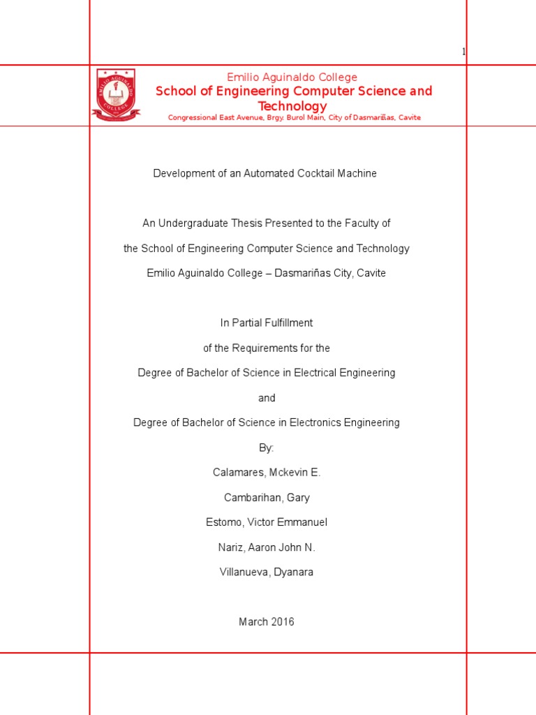 Title Page | Machines | Engineering