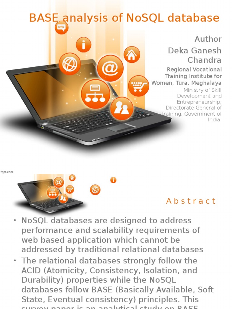 BASE Analysis of NoSQL Database | PDF | No Sql | Scalability