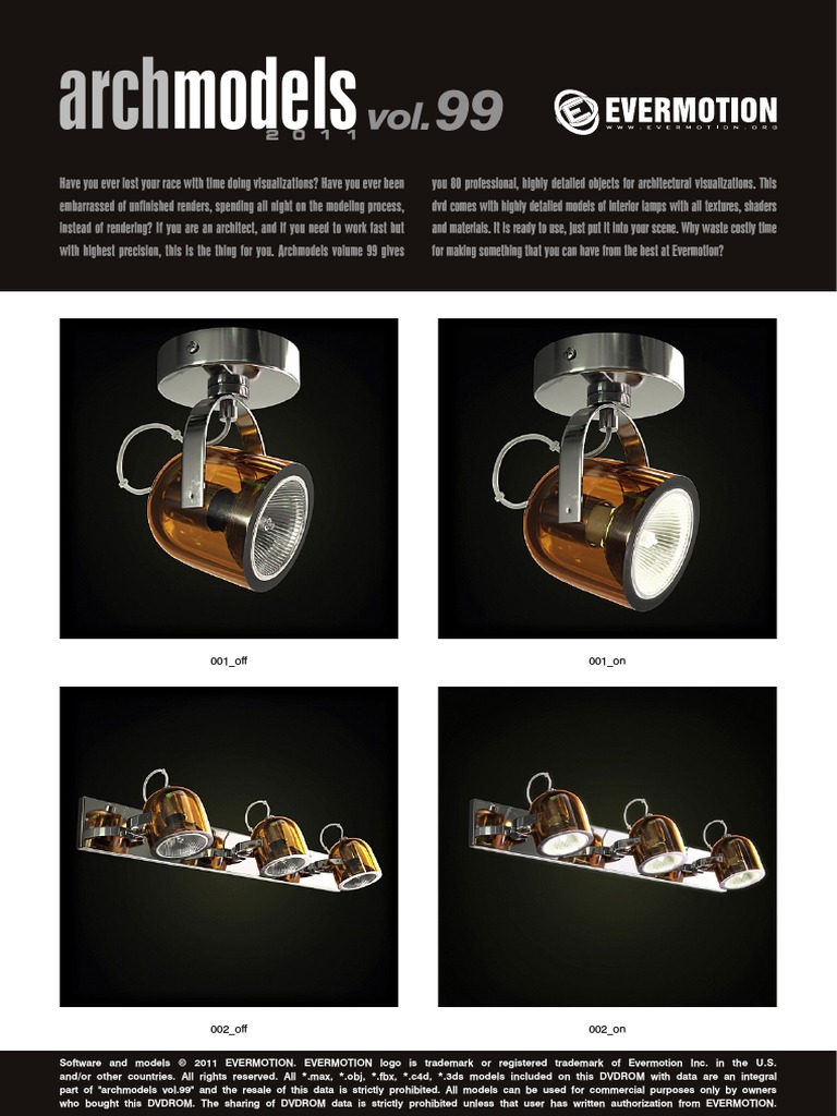Archmodels Vol 99 PDF | PDF | Trademark | Rendering (Computer Graphics)