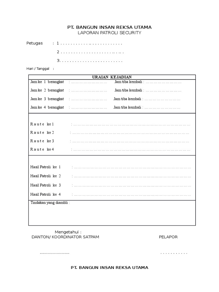 Laporan Security | PDF