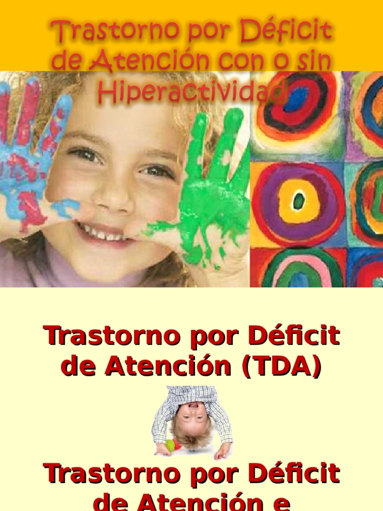 TDA vs TDAH: Características y Diagnóstico | PDF | Desorden hiperactivo ...