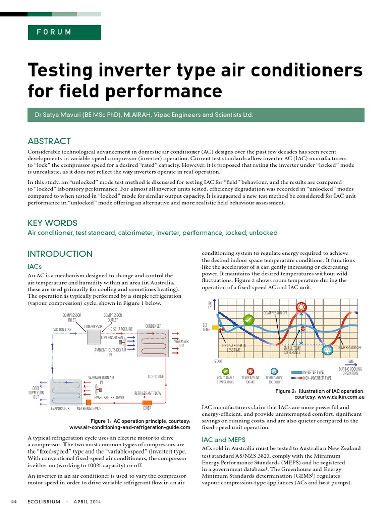 VRF Test Method | PDF | Air Conditioning | Hvac