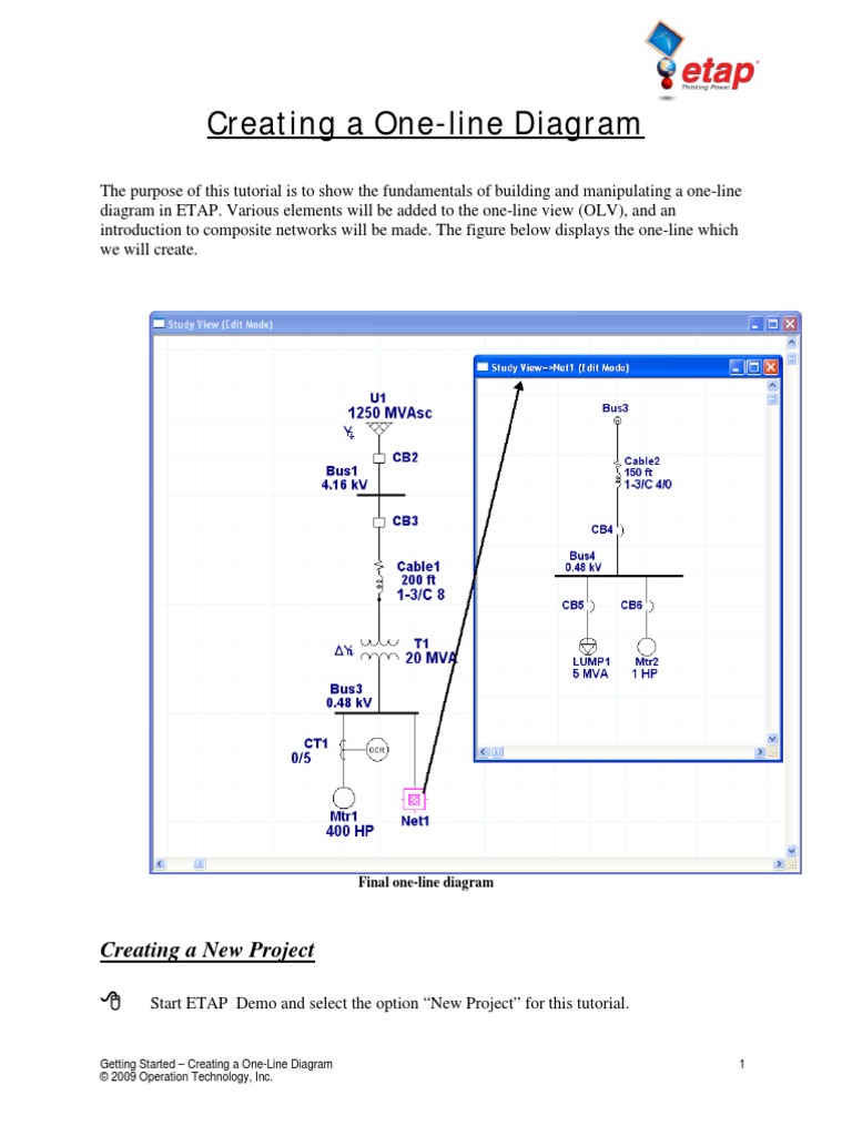 Building One Line Diagram PDF | PDF