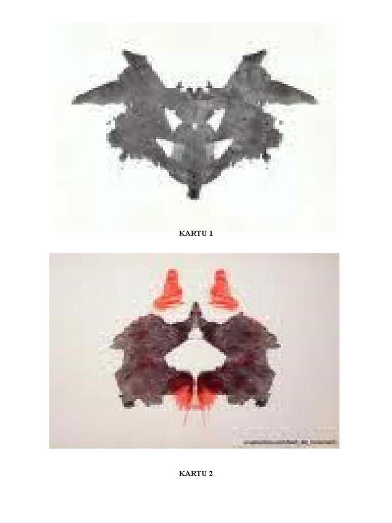 Tes Rorschach Gambar