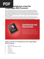Smartphone Processors Ranking List [2025] - NanoReview (1) | PDF ...