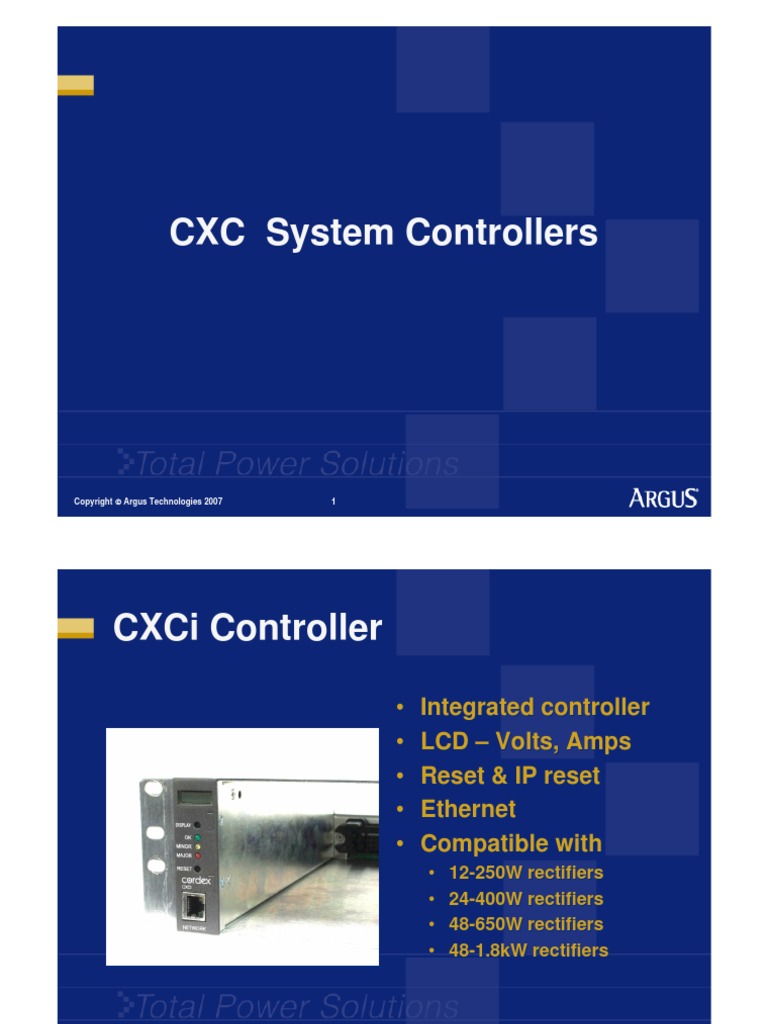 Training Argus Cordex Rectifier | PDF | Battery (Electricity) | Rectifier