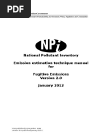 EPA Method 22 Fugitive Emissions Guide | PDF | Lighting | Dust